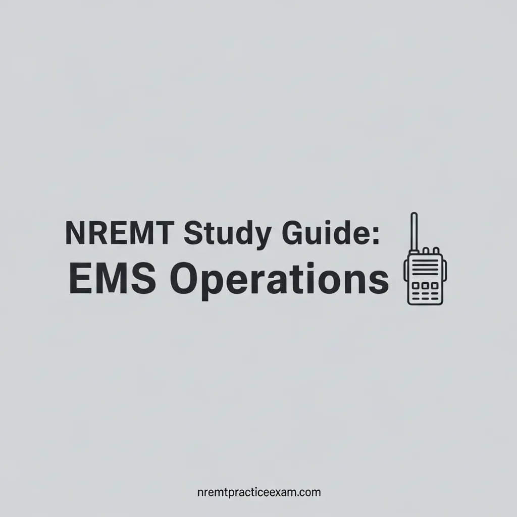 NREMT Study Guide | EMS Operations